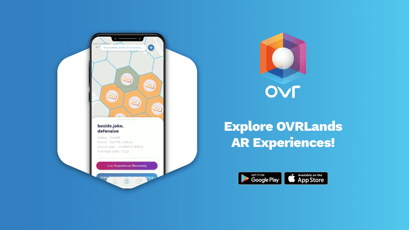 OVR App Update: Visit OVRLands and Discover AR Experiences. - Blog ovr ...